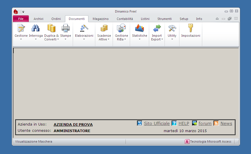 PROGRAMMI PER FATTURE GRATIS